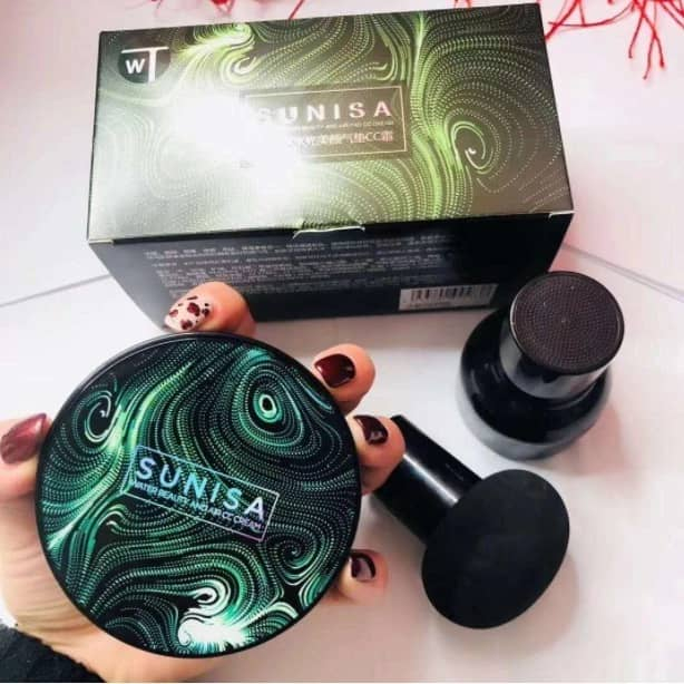 SUNISA air cushion mushroom head BB cream shine moisturizing makeup foundation | Shopee Malaysia