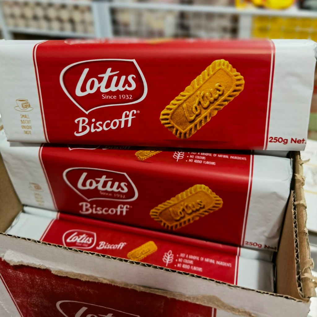 LOTUS BISCOFF BISCUIT COOKIE 250gX10pack/Lotus Biscoff Biskut (Best ...
