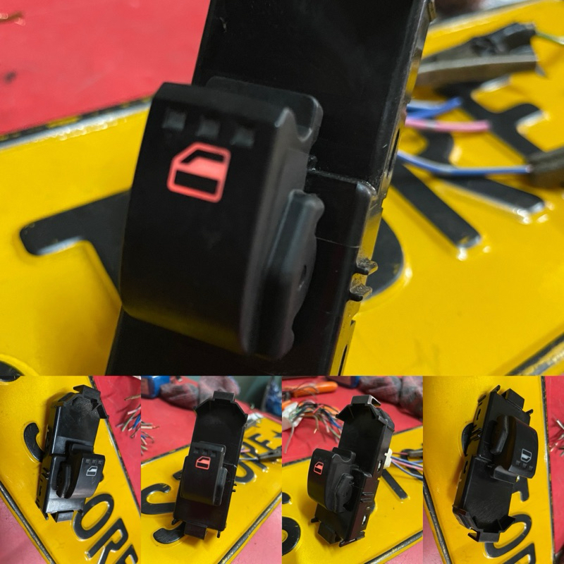 Toyota Passo window small switch with light for Perodua myvi Alza etc ...