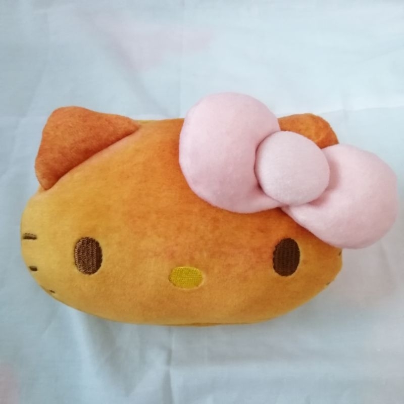 CLARENCE Sanrio Hello Kitty Bread Type Fluffy Pouch Kawaii Kittiler ...