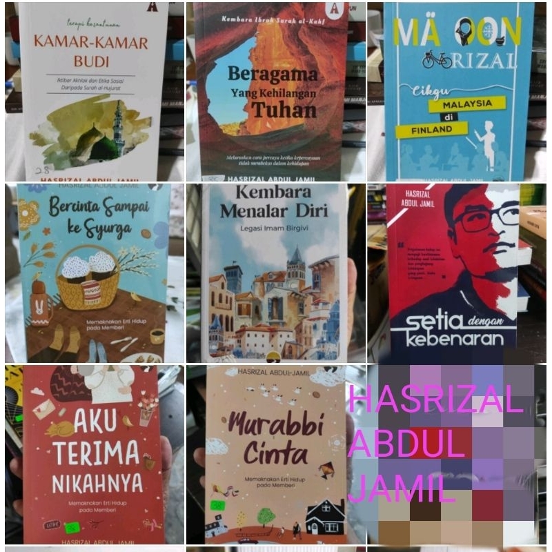 Pelbagai buku menarik tulisan Ustaz hasrizal Abdul Jamil. Baru | Shopee Malaysia