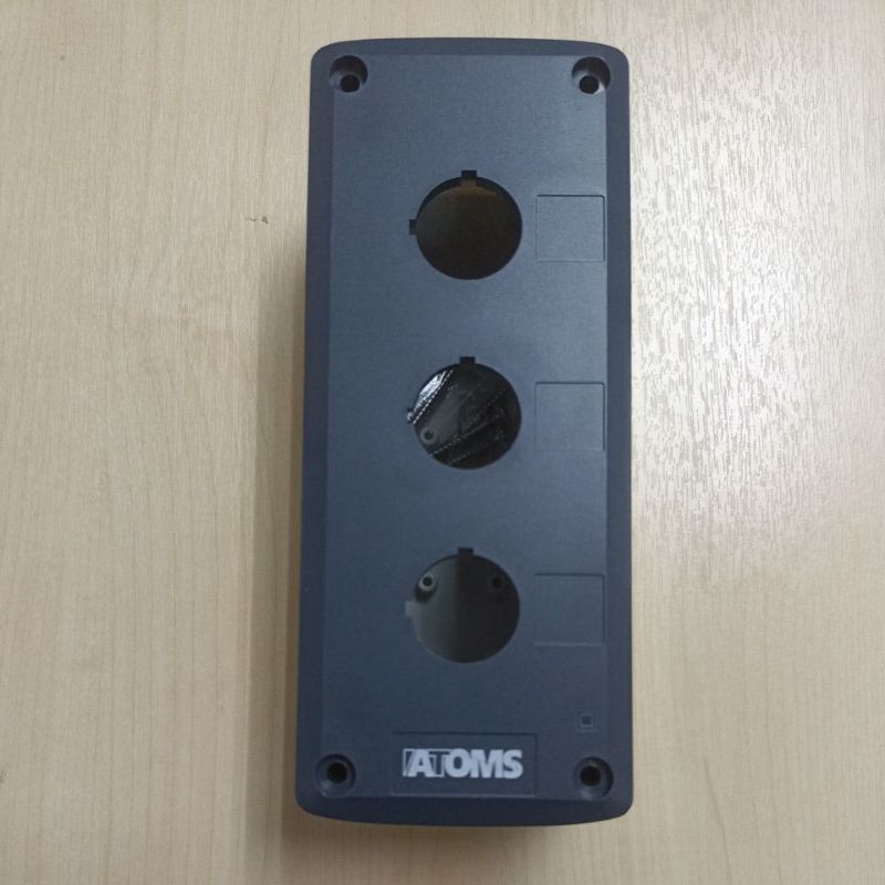 Atoms 3 Hole Box Grey | Shopee Malaysia