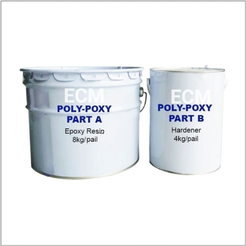 POLYCELL POLY-POXY (12KG SET) Two Component Low Viscosity Epoxy ...