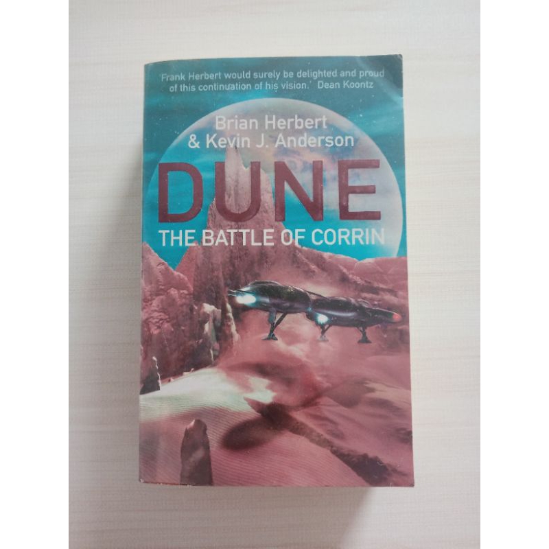 [Preloved book] Dune: the Battle of Corrin, by Brian Herbert and Kevin ...