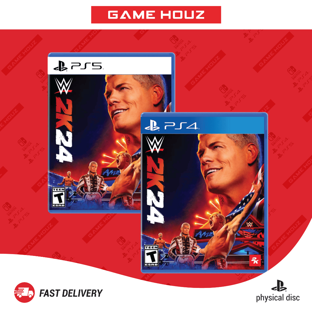 (PS4/PS5) WWE 2K24 - NEW/USED | Shopee Malaysia