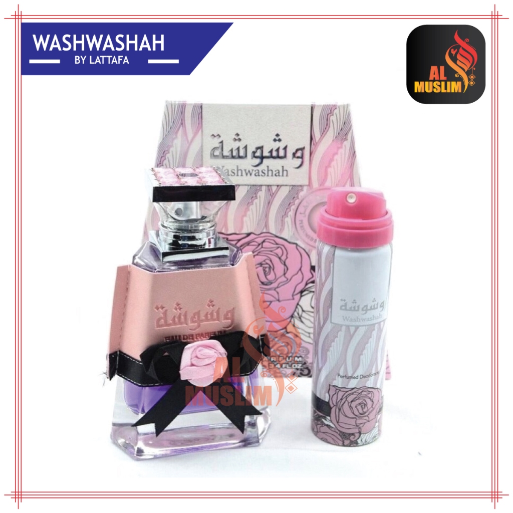 Washwashah Natural Spray 100ml EDP Lattafa perfume | Shopee Malaysia