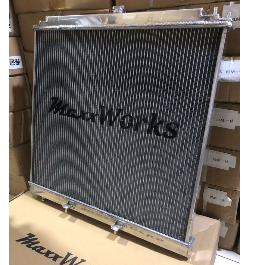 MAXXWORKS Aluminium Radiator Nissan d40 navara 2.5 turbo (2 Row ...