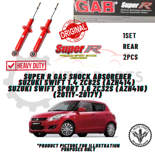 SUZUKI SWIFT 1.4 ZC82S / SWIFT SPORT 1.6 ZC32S (REAR) GAB SUPER R SPORT ...