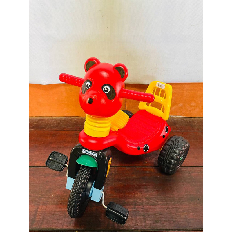 🔥HOT ITEM🔥RIDE ON CARTOON HORSE KUDA PEDAL BOY GIRL TOYS RIDE ON ...