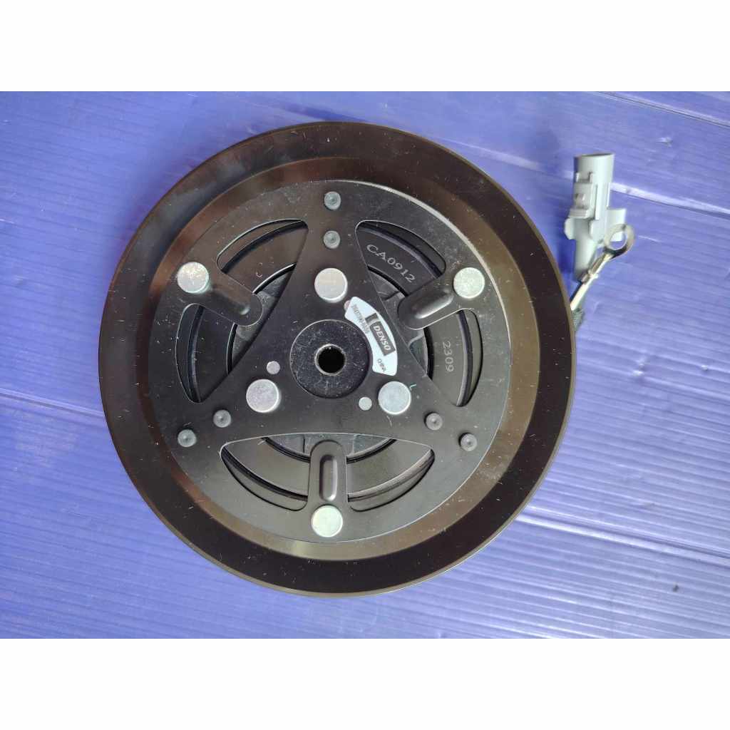 DENSO COOL GEAR TOYOTA VIOS 2007-2012 NCP93/NCR93 DUGONG, YARIS 4PK 135MM MAGNET CLUTCH ASSY ...