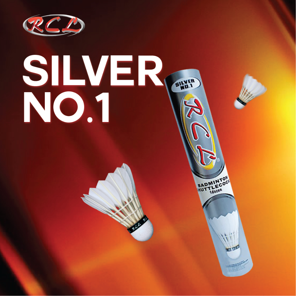 Ready Stock Wholesales🔥RCL [SILVER NO.1] [Badminton Shuttlecock Bulu ...