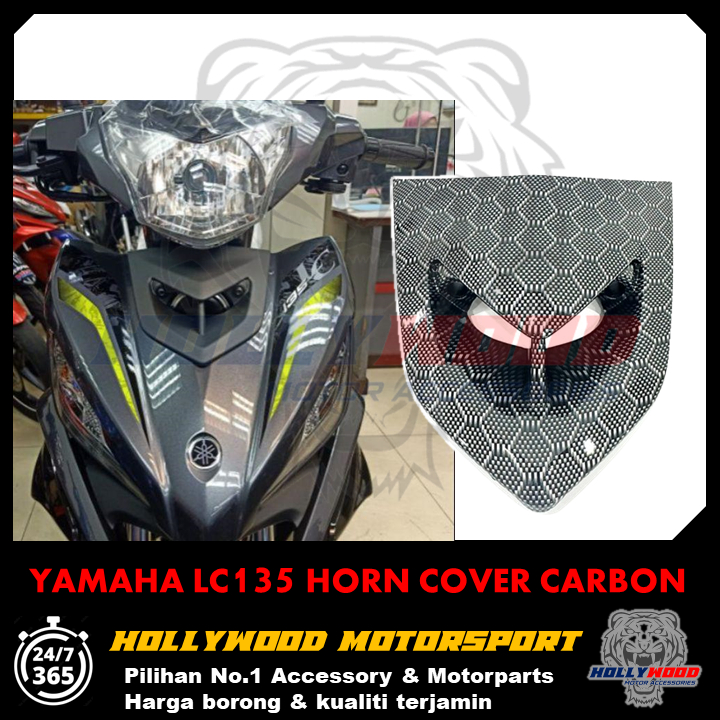 YAMAHA LC135 HORN COVER CARBON DIAMOND DESIGN 2024 BEST SELLER IMPORT ...
