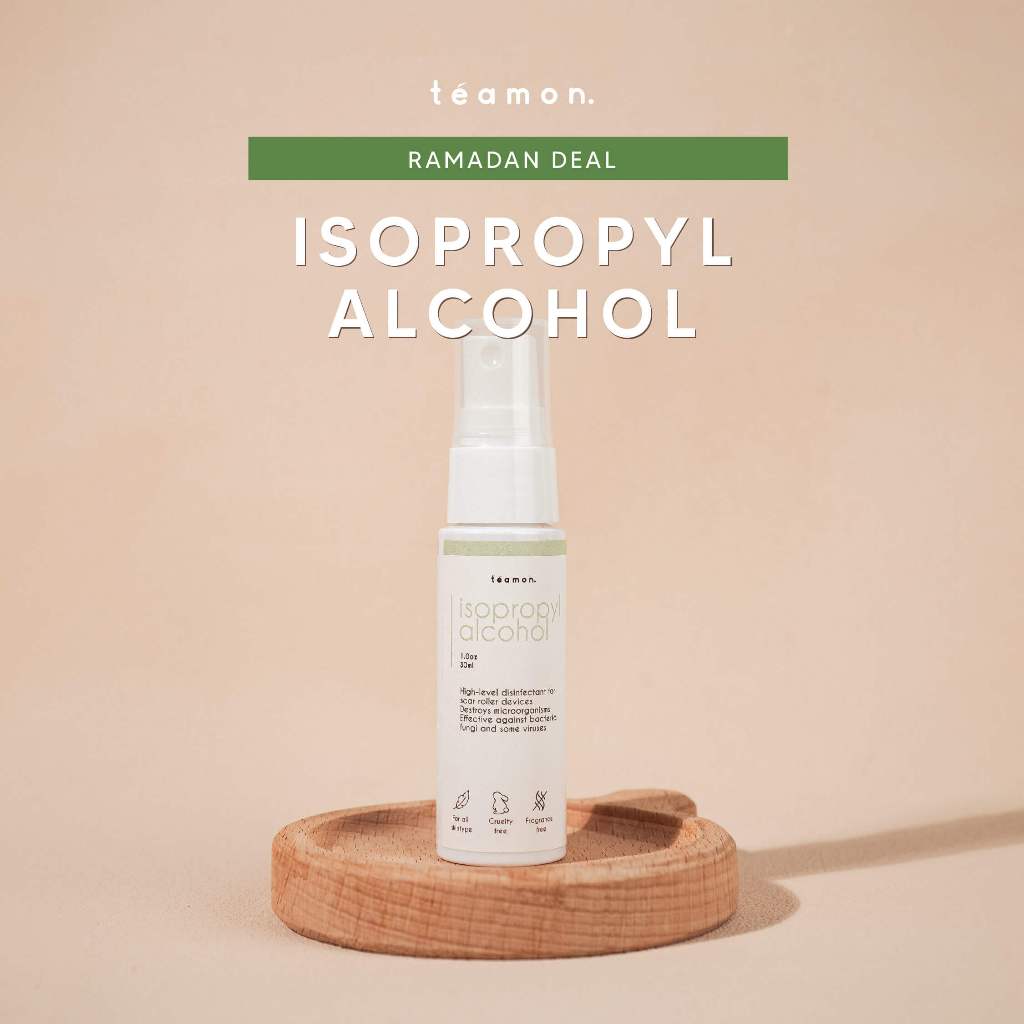 Teamon Isopropyl Alcohol - Antiseptika pembersih scar roller head ...