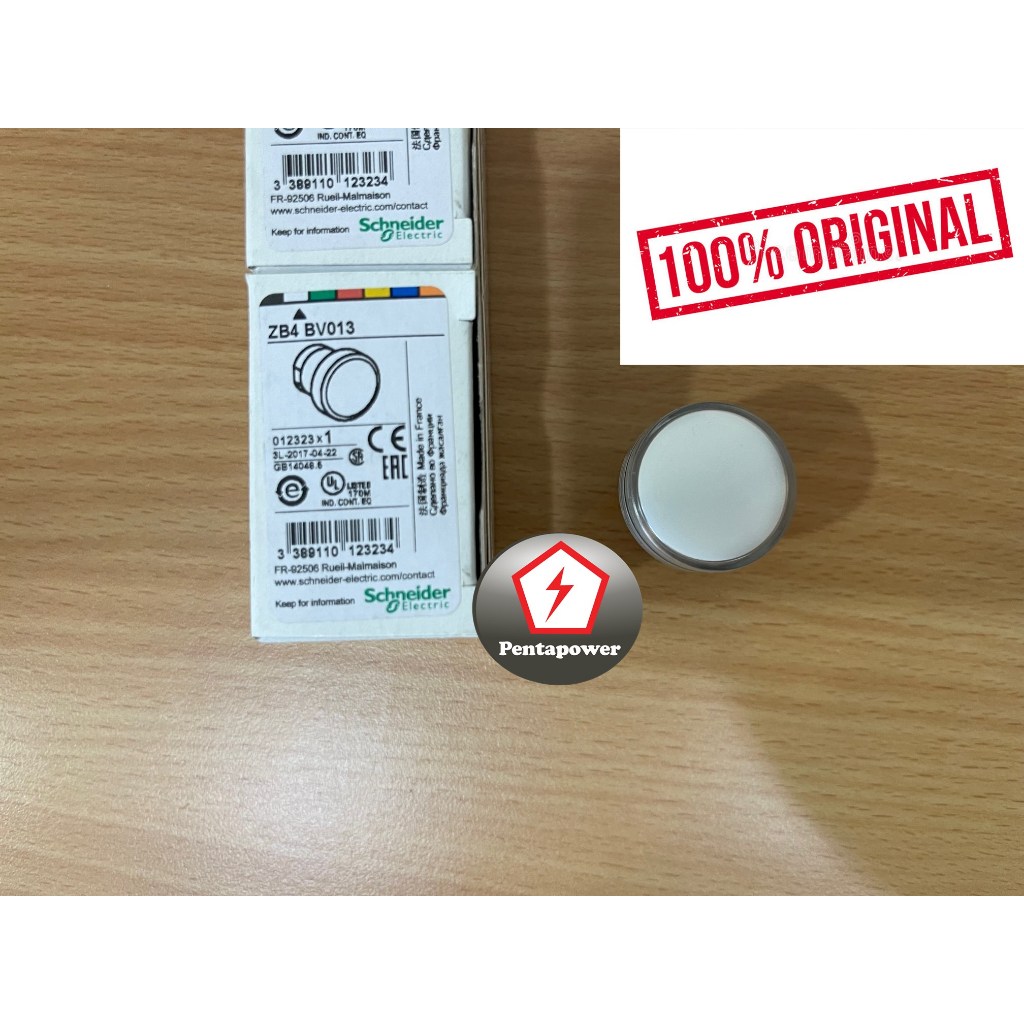 SCHNEIDER ZB4BV013 METAL - LED PILOT LIGHT HEAD ( WHITE ) | Shopee Malaysia