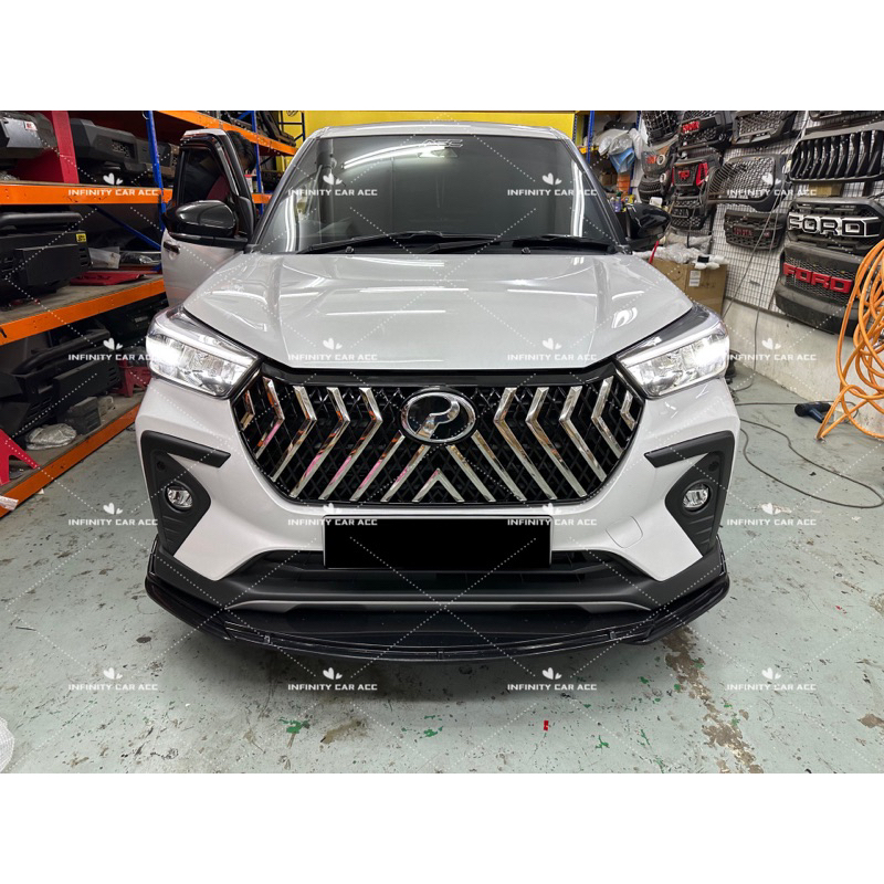 Perodua Ativa Lexus Design Chrome & Black Front Grille Grill | Shopee ...