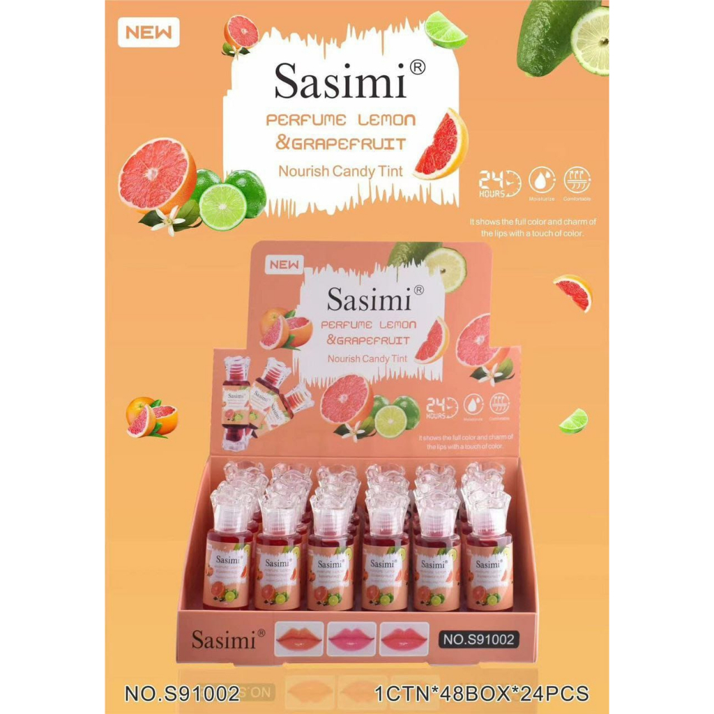 New Sasimi HijaBeauty Rimocco Magic Olany Water Candy Lip Tint Lipgloss ...