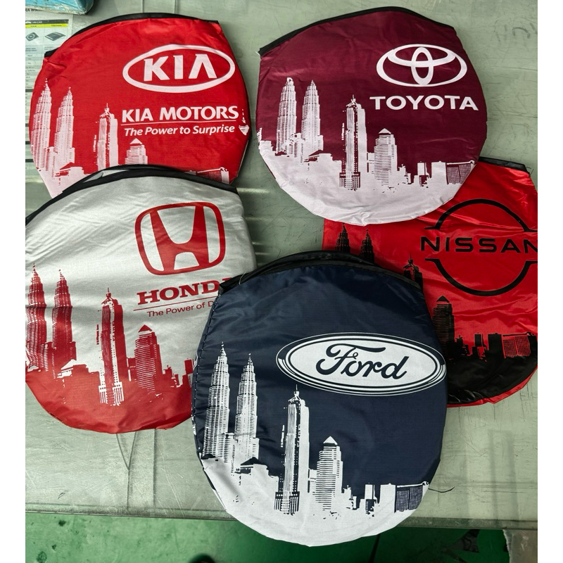 CAR SUNSHADE WINDSCREEN FOLDABLE CAR FRONT PERODUA PROTON HONDA TOYOTA ...