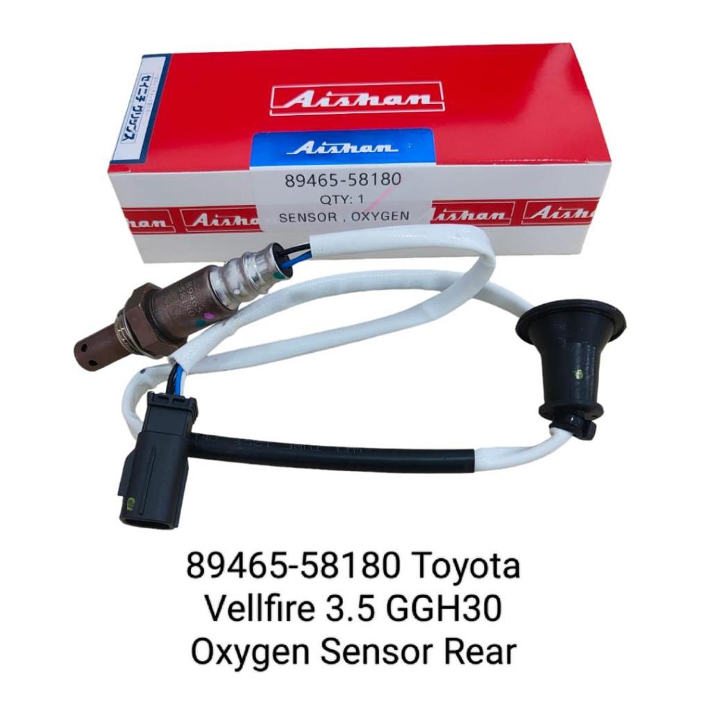 TOYOTA VELLFIRE ALPHARD AGH30 GGH30 OXYGEN SENSOR REAR 89465-58180 ...