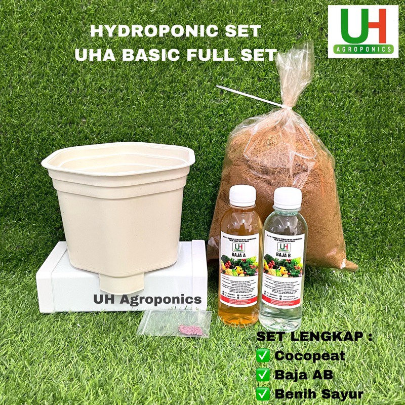 UHA BASIC FULL SET | HYDROPONIC SET | Shopee Malaysia