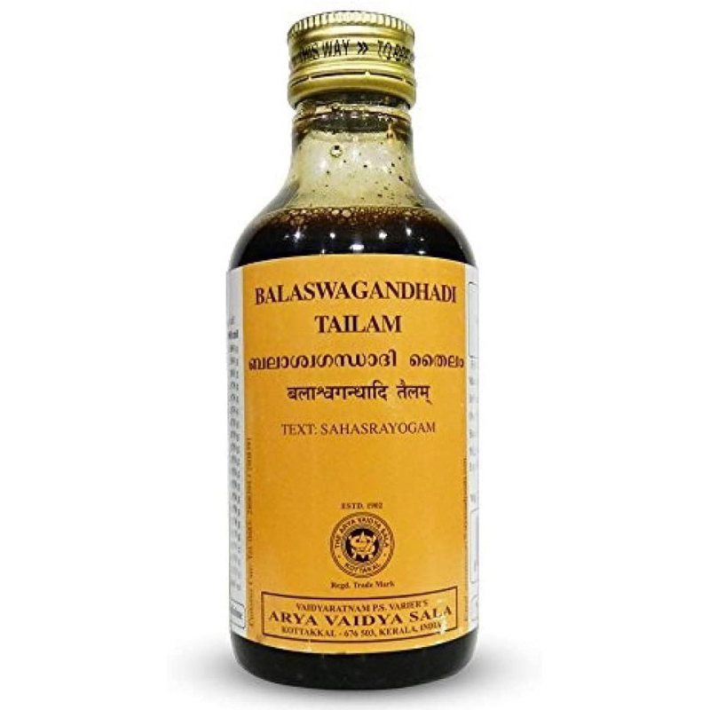 Kottakkal Ayurvedic Balaswagandhadi Tailam - 200 ml weakness and low strength in muscles ...
