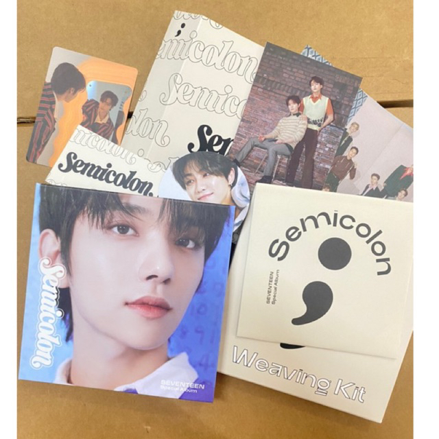 seventeen joshua semicolon first press joshua cover album | Shopee Malaysia