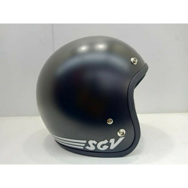 SGV 99ND MATT COLOUR HELMET (MATT BLACK) SGV LINE | Shopee Malaysia
