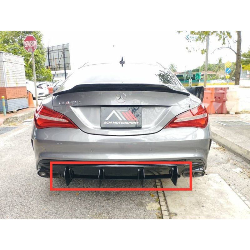 Mercedes benz w117 rear diffuser extension | Shopee Malaysia
