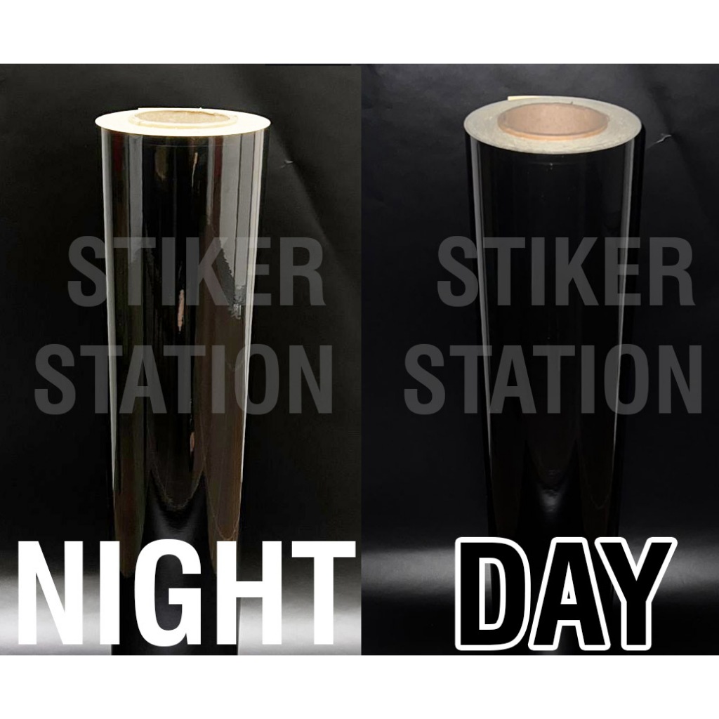 1FT x 100CM REFLECTIVE STICKER / A4 Size Premium Sticker Pantulan ...