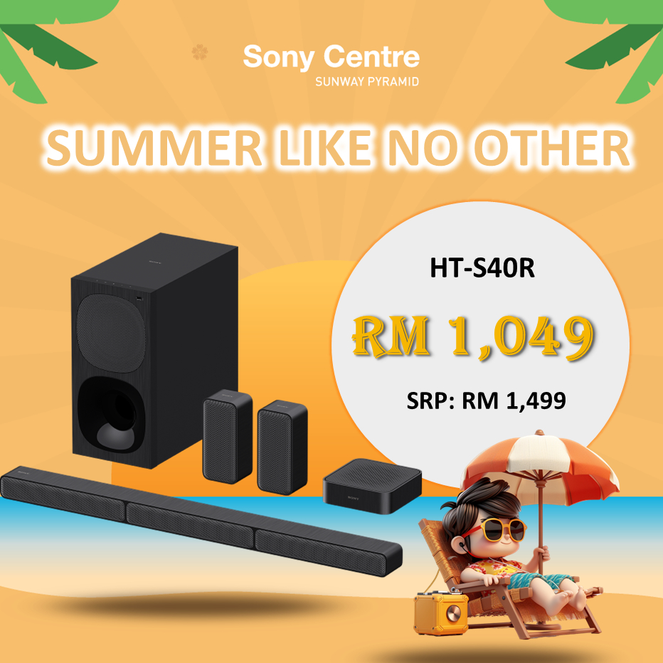 SONY HT-S40R | Home Cinema with Wireless Rear Speakers (5.1") | S40R ...