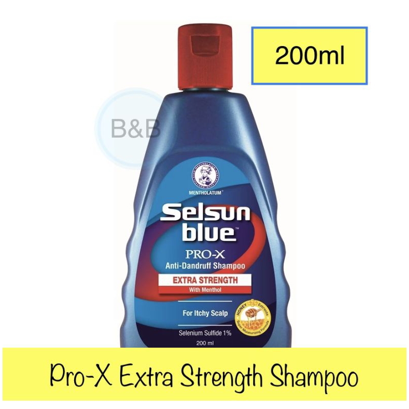 Selsun Blue Pro-X Extra Strength For Itchy Scalp 200ml | Shopee Malaysia