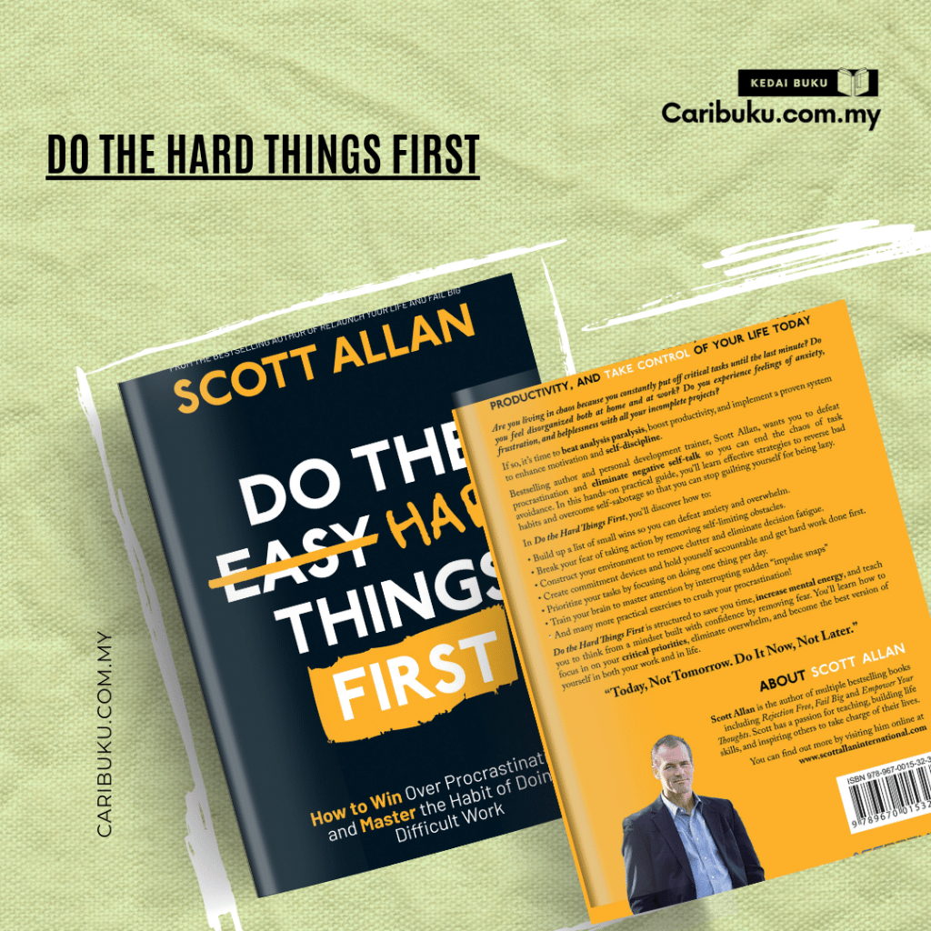Do the Hard Things First: How to Win Over Procrastination and Master the Habit of Doing ...