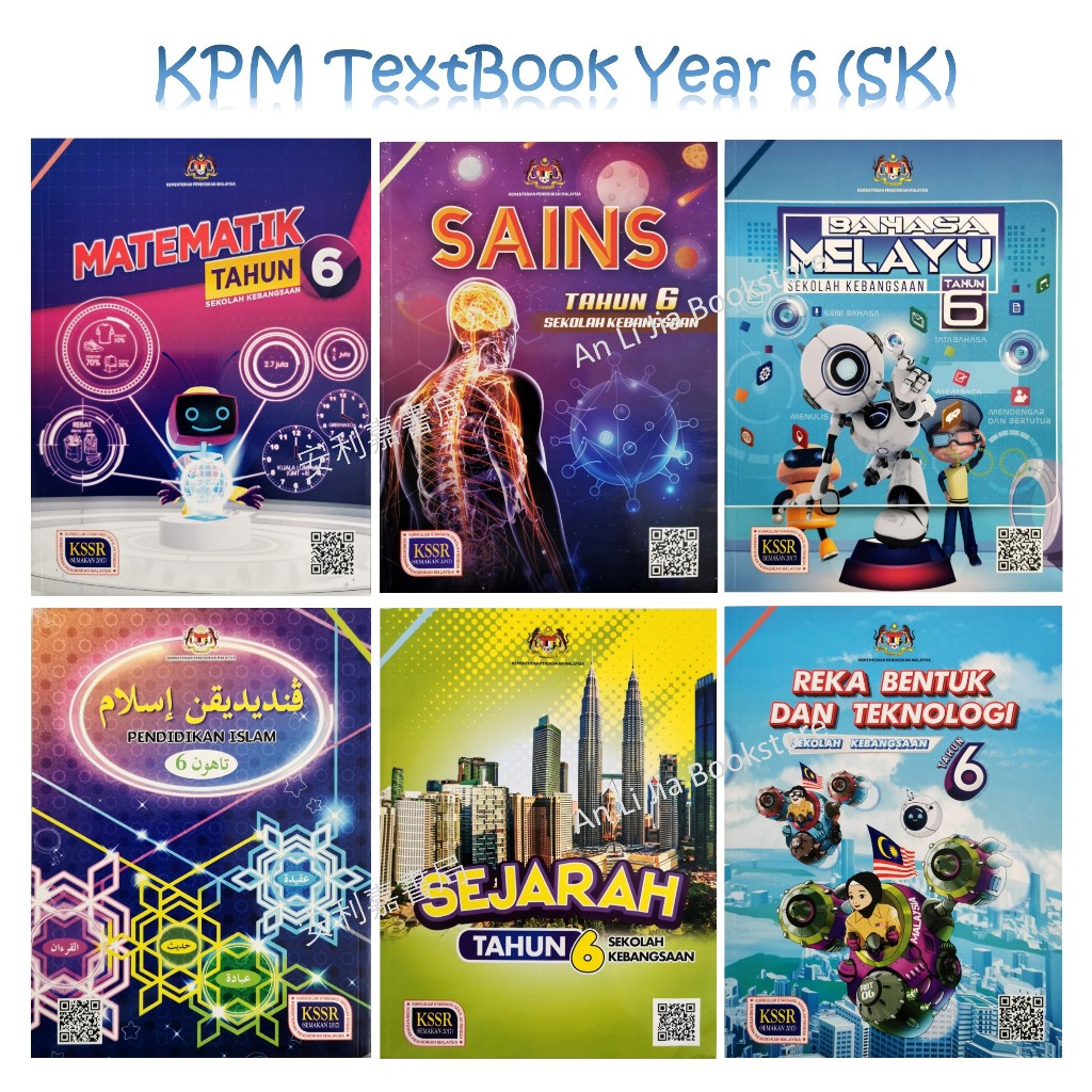 KPM TextBook Year 6 / Buku Teks Tahun 6 (SK) | Shopee Malaysia