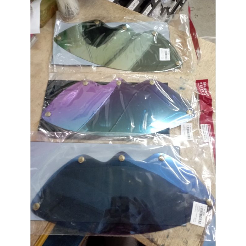 LTD MAG 5 BUTTON VISOR ( RAINBOW / BLUE / GOLD ) | Shopee Malaysia
