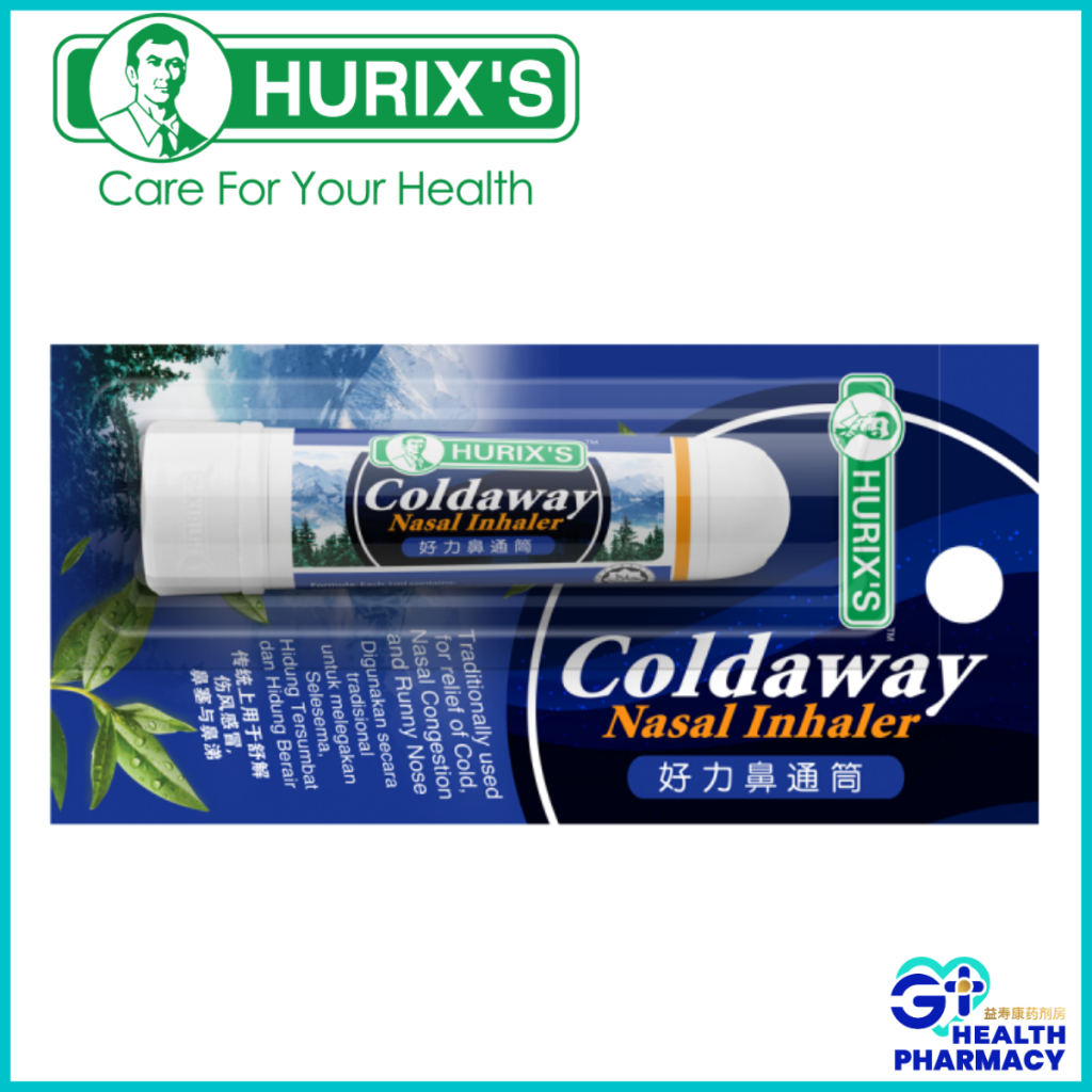 Hurix's Coldaway Nasal Inhaler 1's | Shopee Malaysia