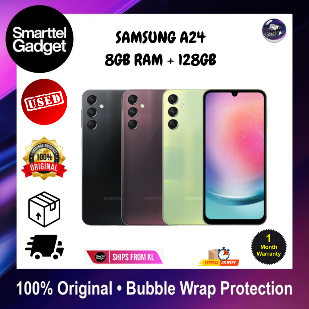 MYSET ORIGINAL SAMSUNG A24 8GB RAM + 128GB DEMO UNIT / DISPLAY UNIT ...