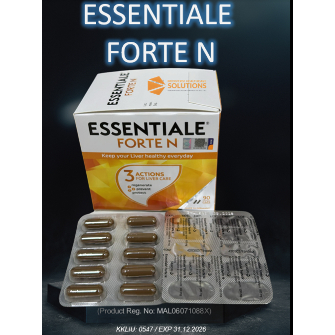 (Exp: 01/2024) Essentiale Forte N | Sanofi Liver Care Essential 300mg ...
