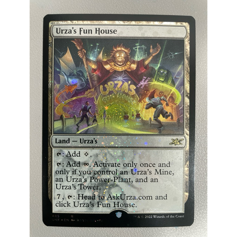 MTG:Unfinity (UNF) 485 R - Urza’s Fun House (Galaxy Foil) | Shopee Malaysia
