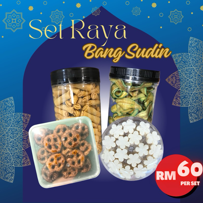 Gift Box Bundle Raya | Cenderahati | Buah tangan Raya | Kuih Raya ...