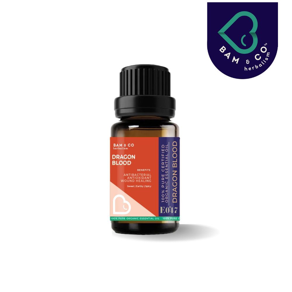 BAM & CO. DRAGON BLOOD CERTIFIED PURE ORGANIC ESSENTIAL OIL (5ML/10ML ...