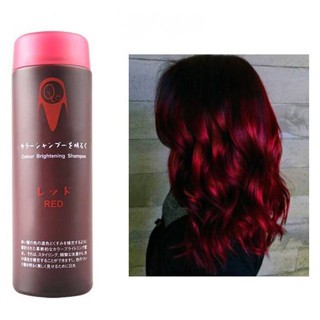 Japan Q8 Color Brightening Shampoo Red Hair Dye 200ML | Shopee Malaysia
