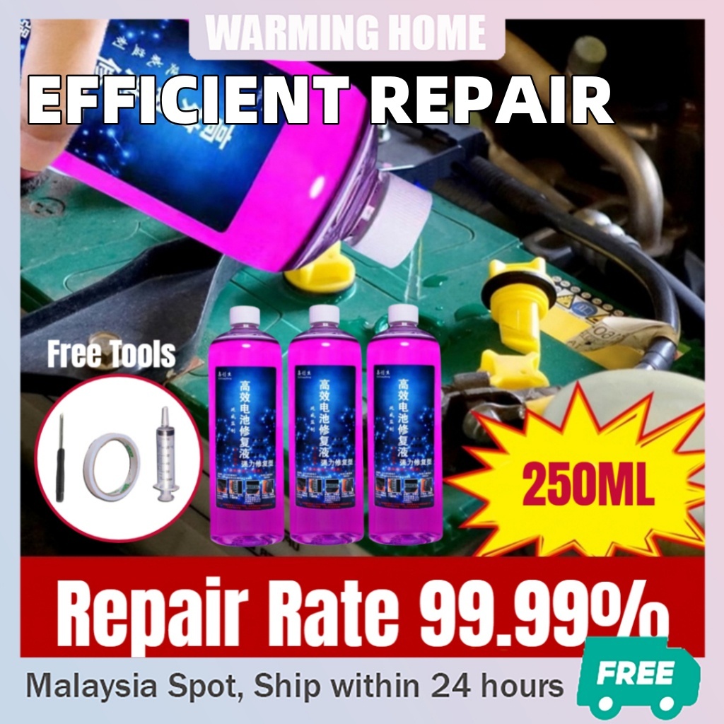 Restore Battery Performance Byc Air Bateri Kereta Battery Acid Water ...