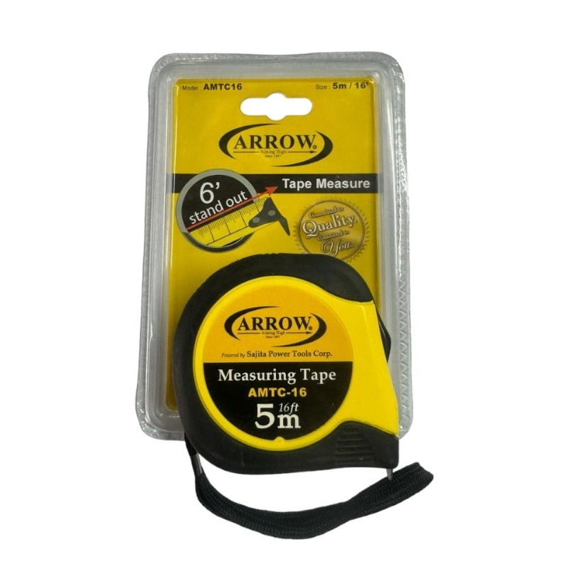 ARROW Measuring Tape 16 x 5M /16' ARROW hight quality measuring tape/5m ...