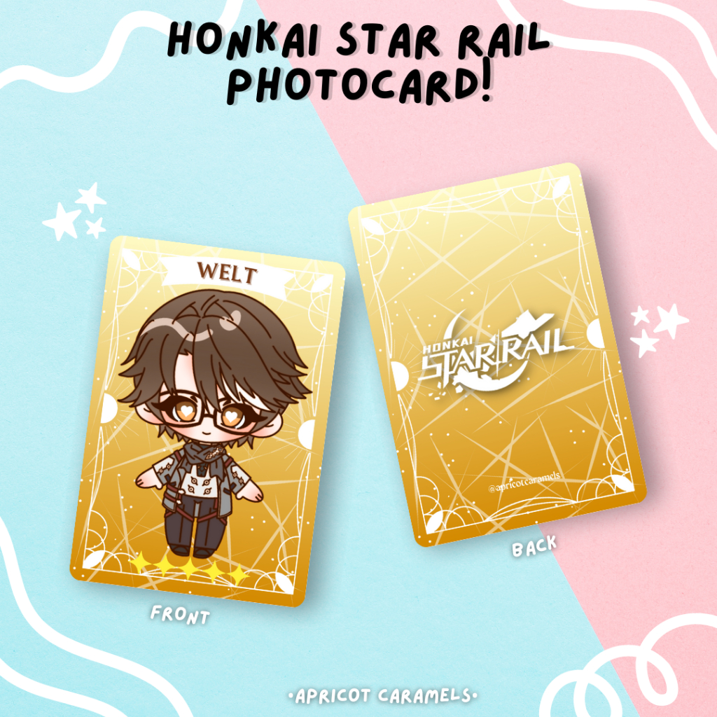 HSR- Honkai Star Rail Fanart Photocard | Shopee Malaysia