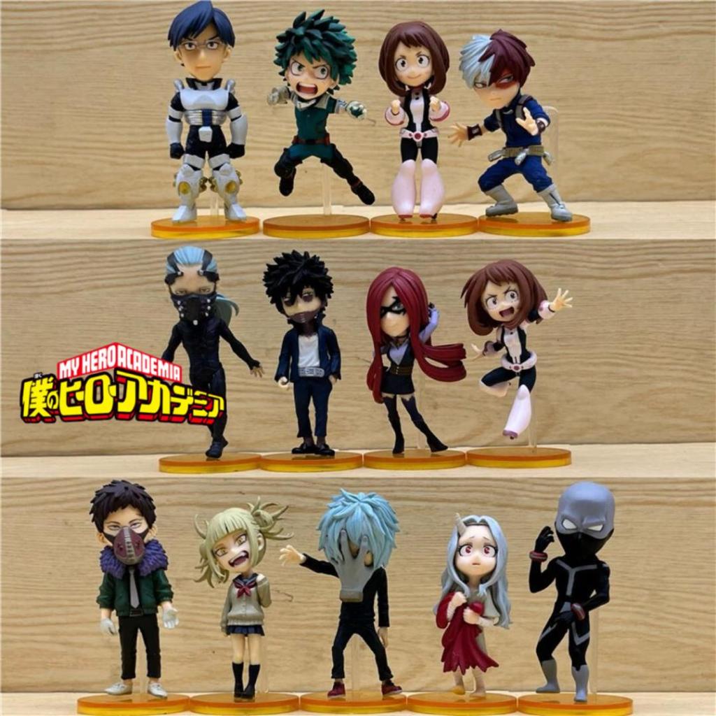 My Hero Academia Izuku Midoriya Shoto Todoroki Ochaco Uraraka Himiko ...