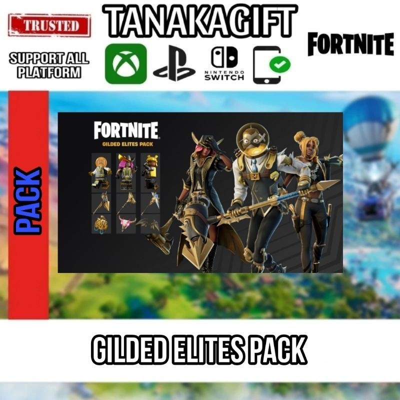 F0RTN1TE Gilded Elites ( PACK ) | Shopee Malaysia