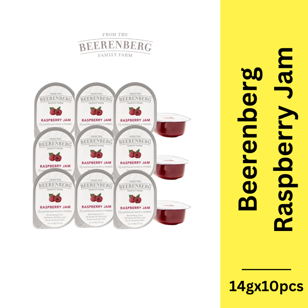 Beerenberg Raspberry fruit jam 14g | Raspberry | Fruit Jam | mini pack ...
