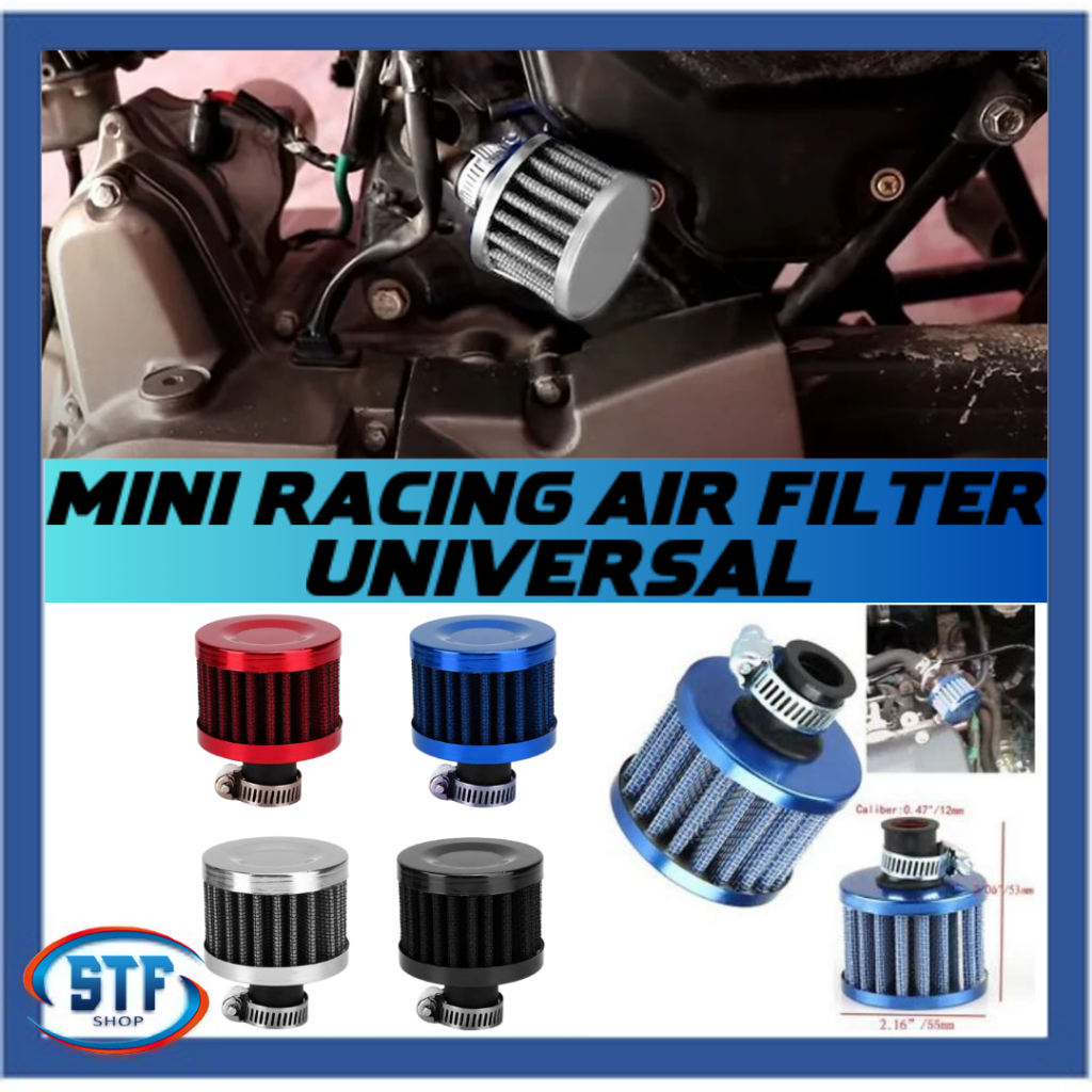 MINI Racing Air Intake Breather Filter Super power Flow Air Filter ...