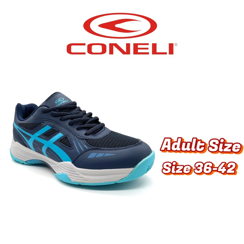 CONELI Original Unisex Adult Size Badmintion Shoes Court Shoes / Kasut ...