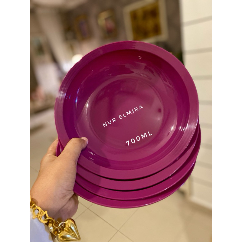 tupperware plate 700 ml1 set (4 pcs) | Shopee Malaysia