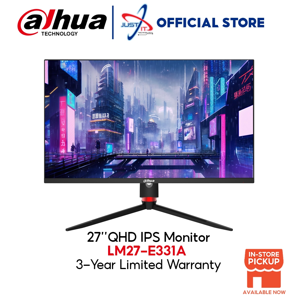 DAHUA LM27-E331A 27" GAMING MONITOR ( 27" IPS 2K QHD / 1MS / 180Hz ...